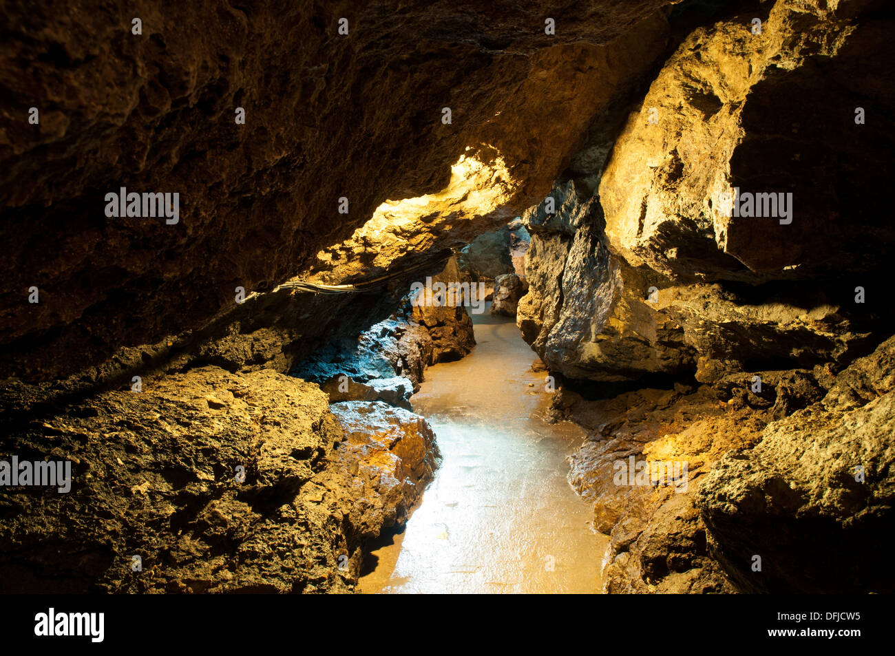 Cave in Gotland Stock Photo - Alamy