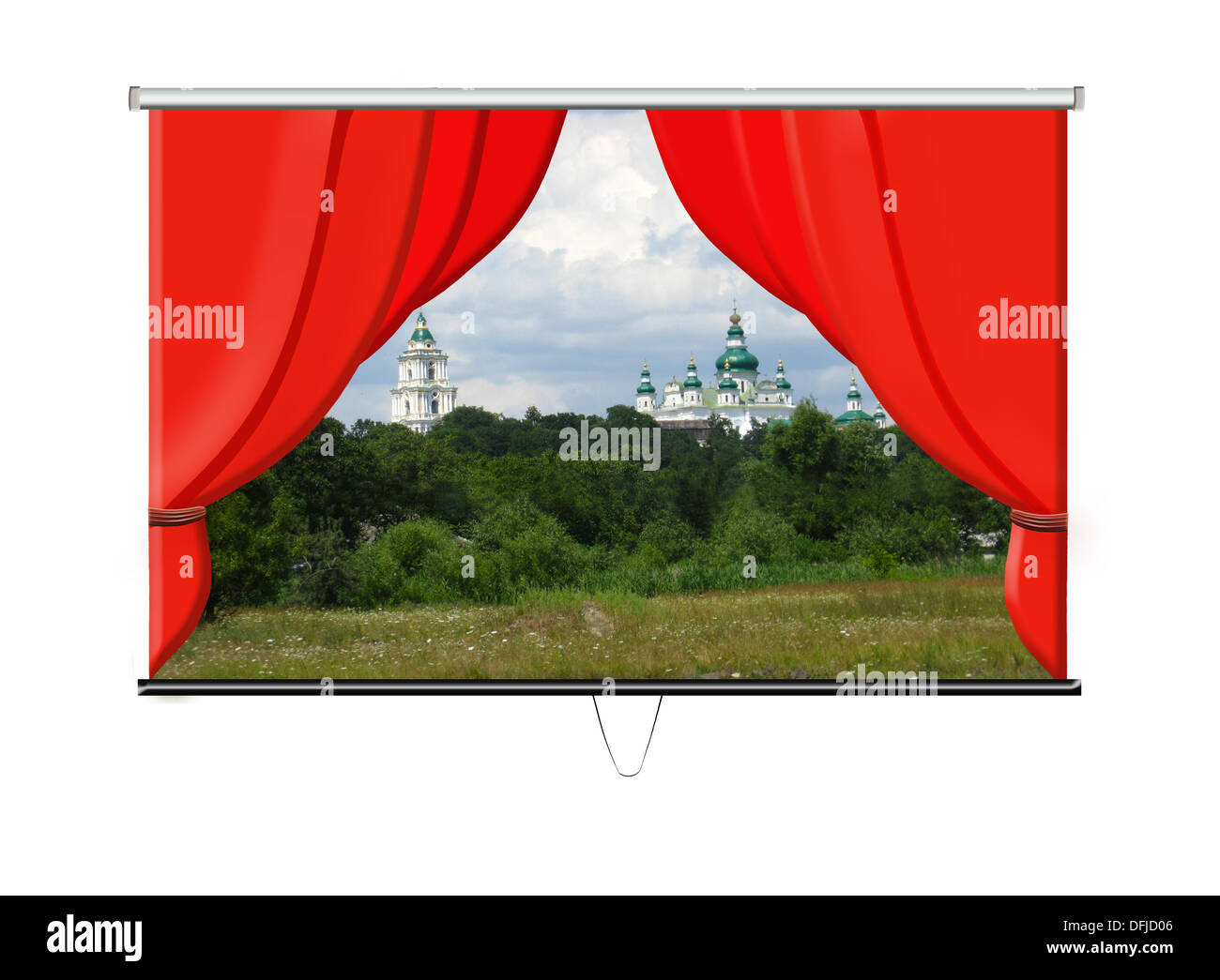 Classical landscapes Cut Out Stock Images & Pictures - Alamy