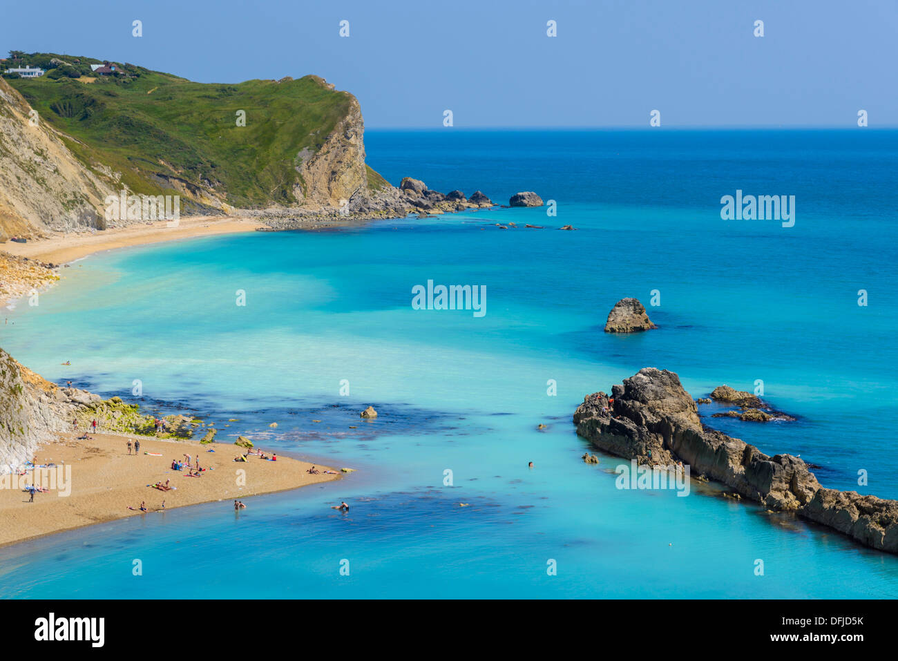 Man O' War Bay, Jurassic Coast World Heritage Site, Dorset, England ...