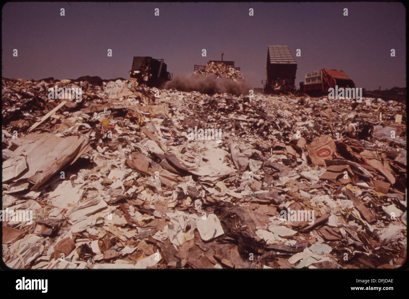 Landfill operation hi-res stock photography and images - Alamy
