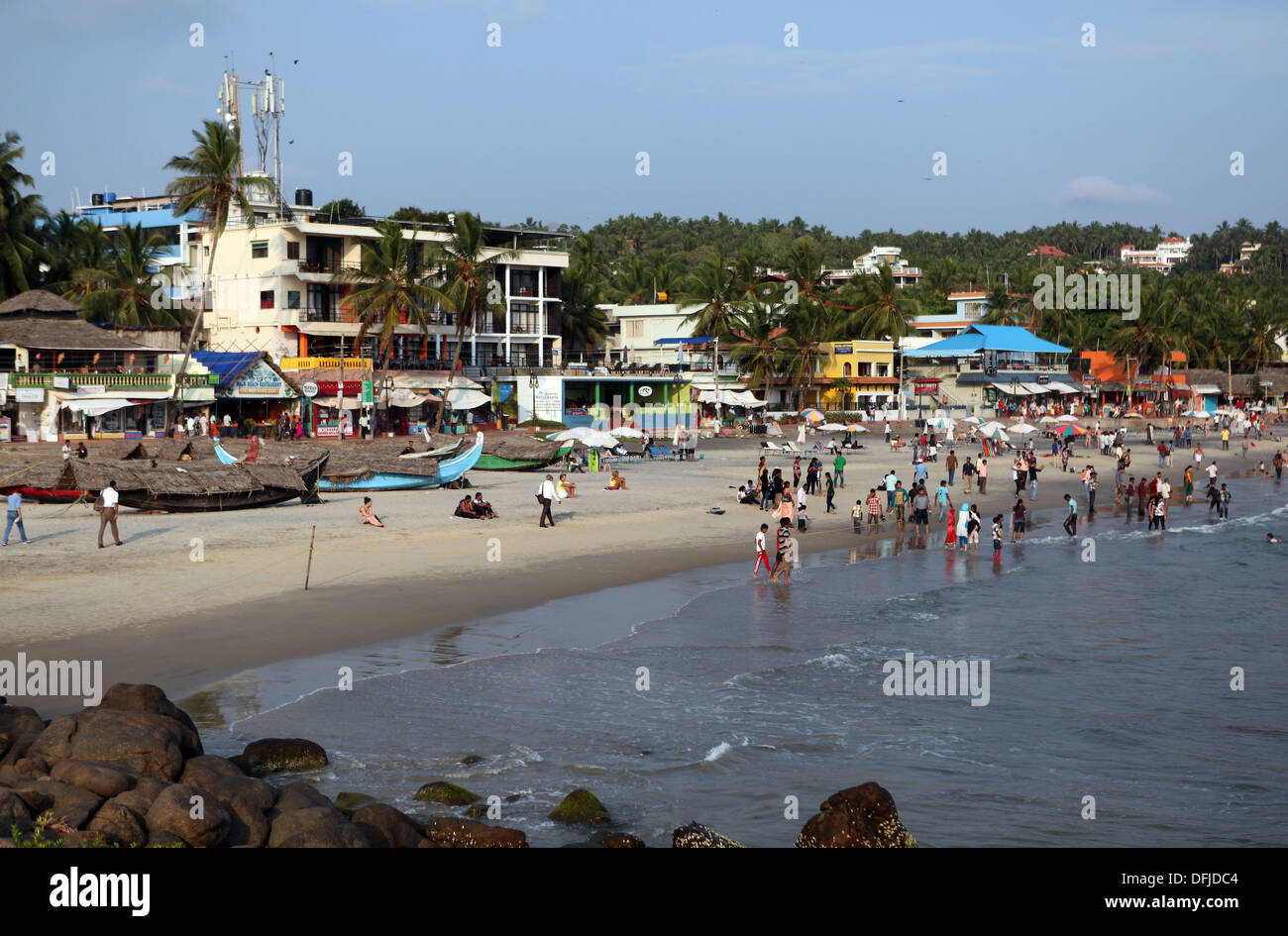 Kovalam, Lighthouse Beach, Malabarian Coast, Malabar, Kerala,India ...