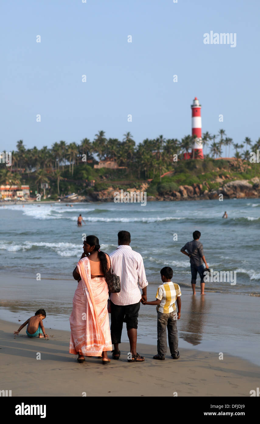 Kovalam, Lighthouse Beach, Malabarian Coast, Malabar, Kerala,India ...