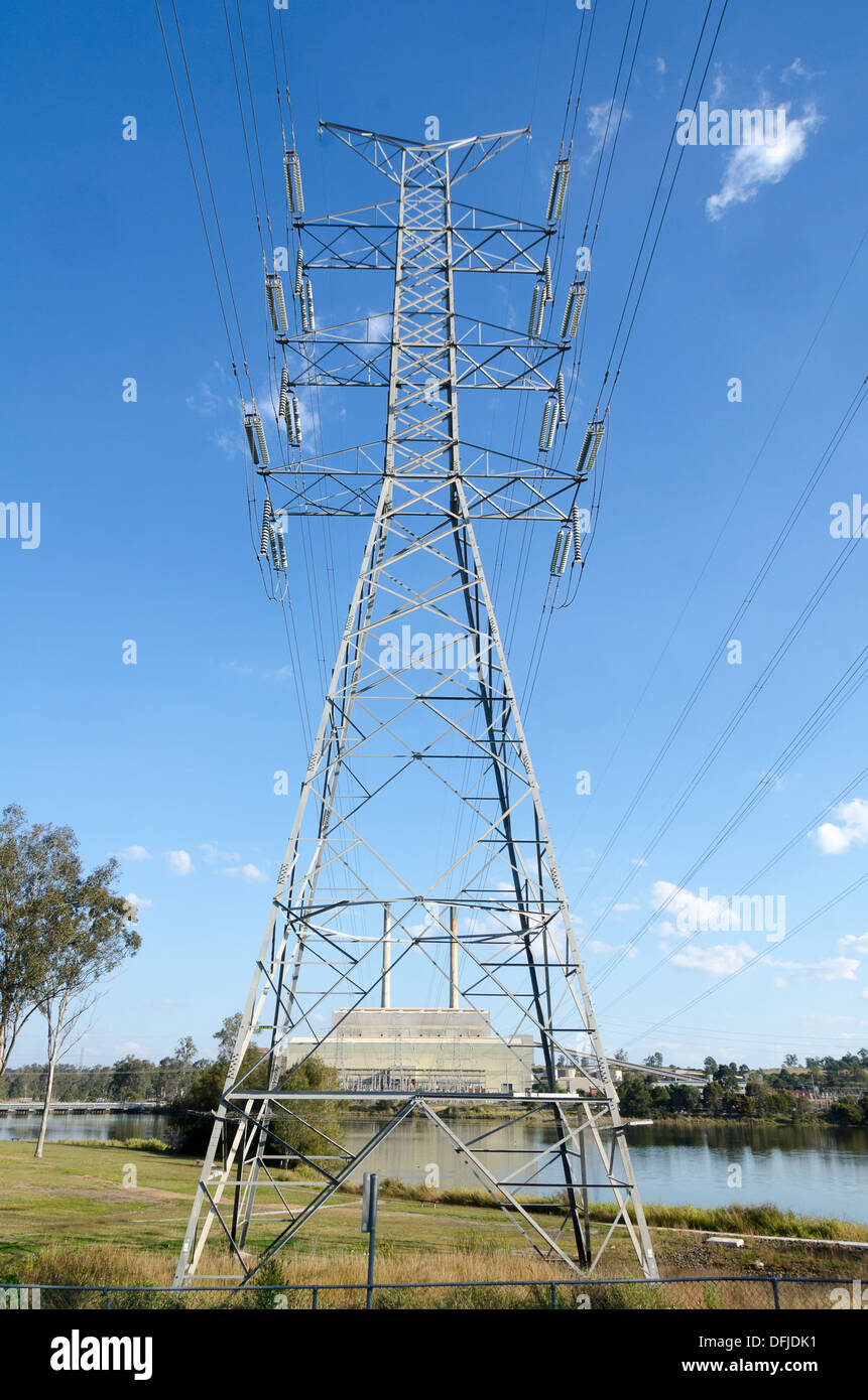 High voltage power lines queensland hi-res stock photography and images ...