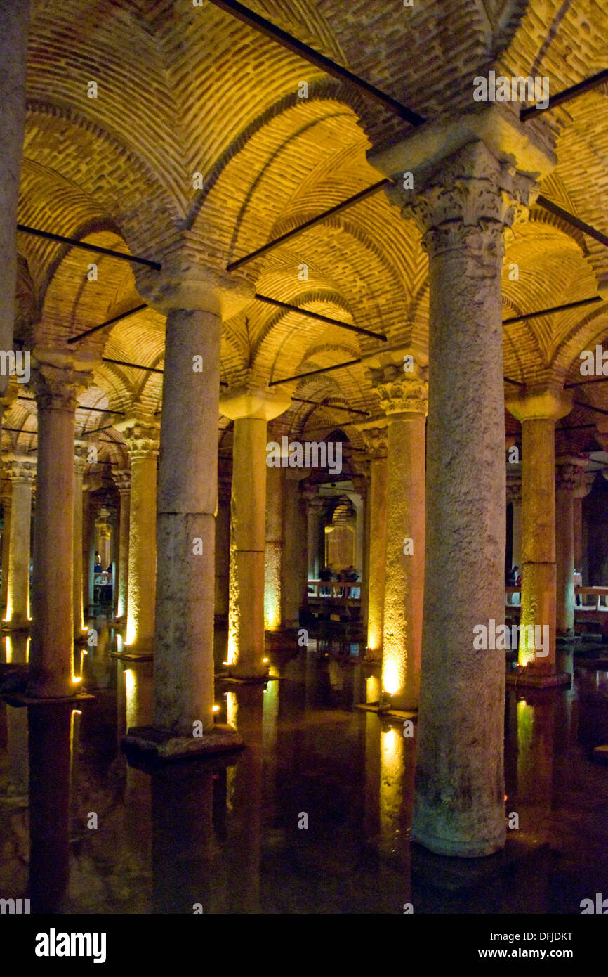 Turkey, Istanbul, Basilica Cistern Stock Photo - Alamy