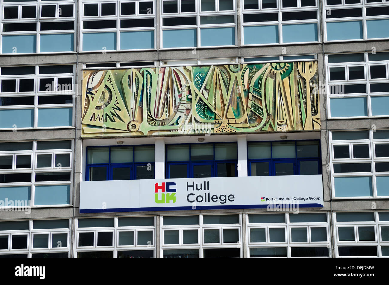 Hull Collage,Wilberforce drive,Kingston-Upon-Hull Stock Photo - Alamy