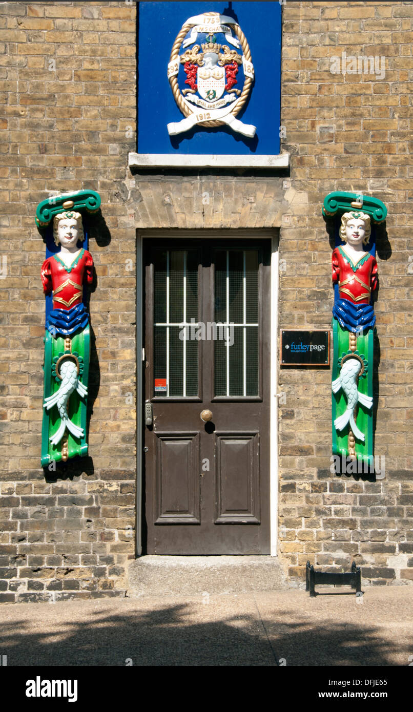 MEDWAY; CHATHAM; HISTORIC DOCKYARD; DOORWAY OF FORMER ADMIRAL'S OFFICE ...