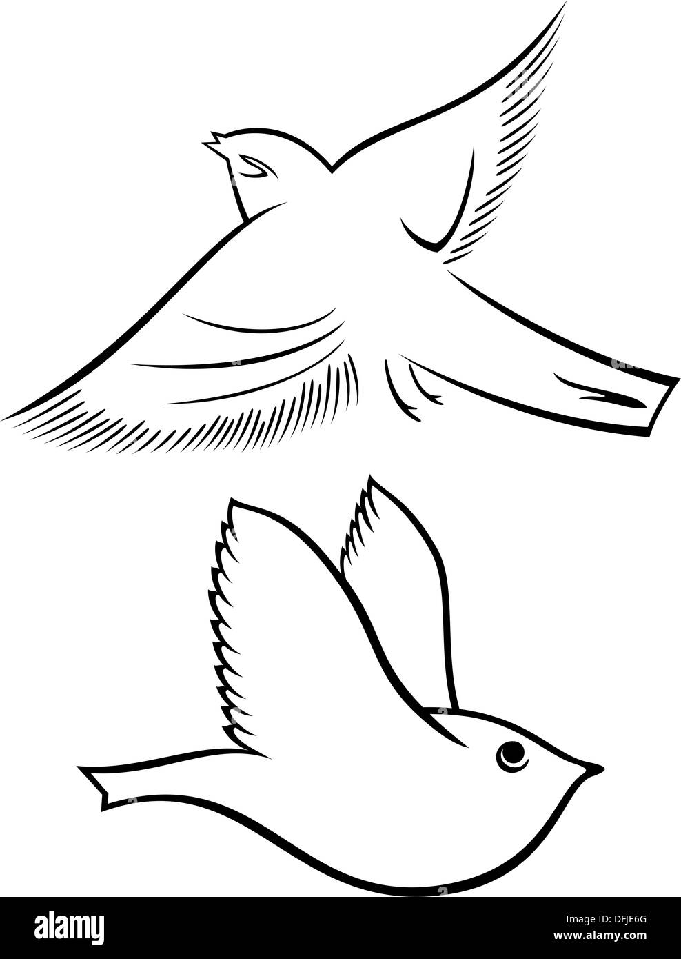 Simple Flying Birds