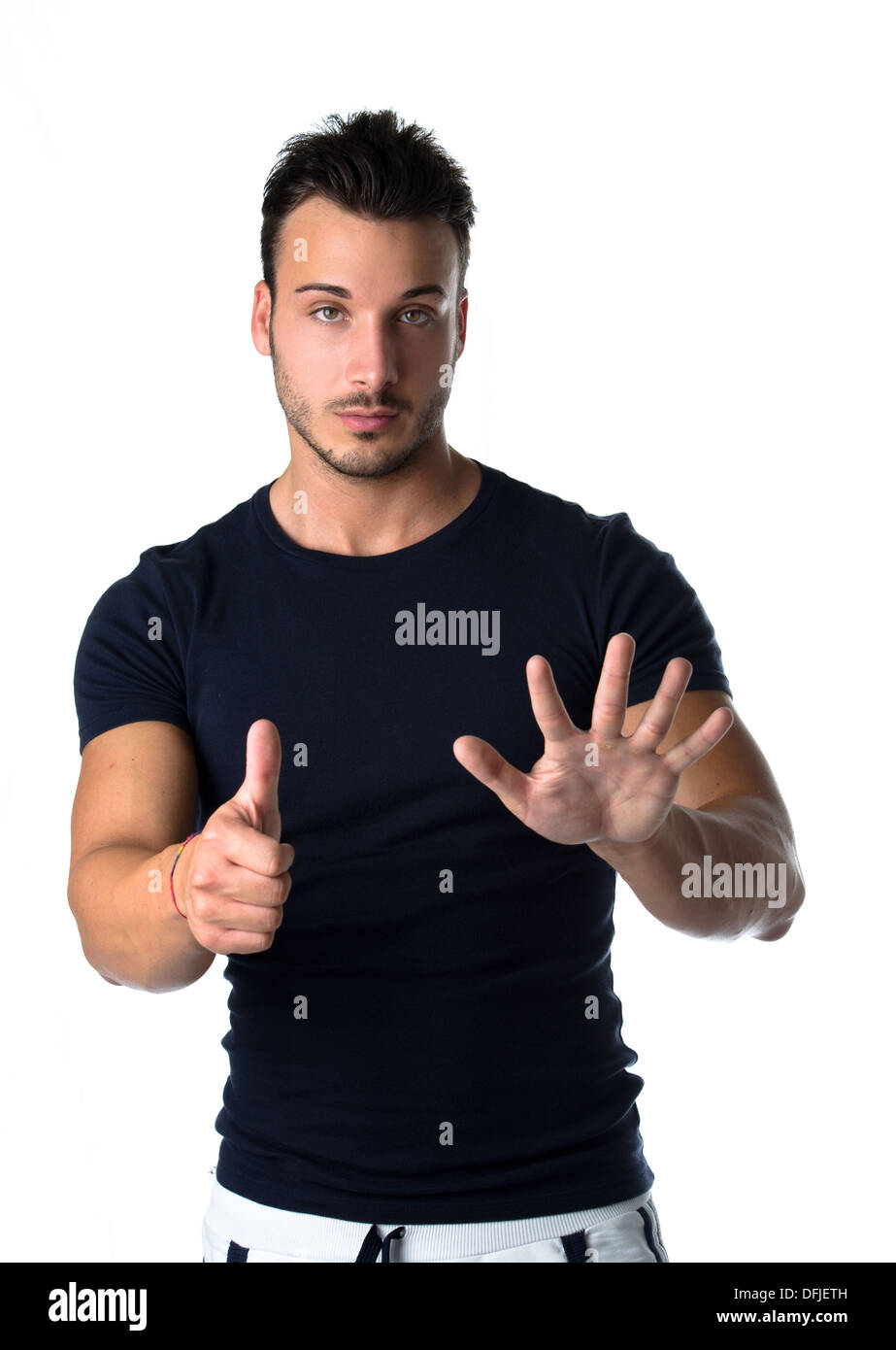 Hand with six fingers hi-res stock photography and images - Alamy