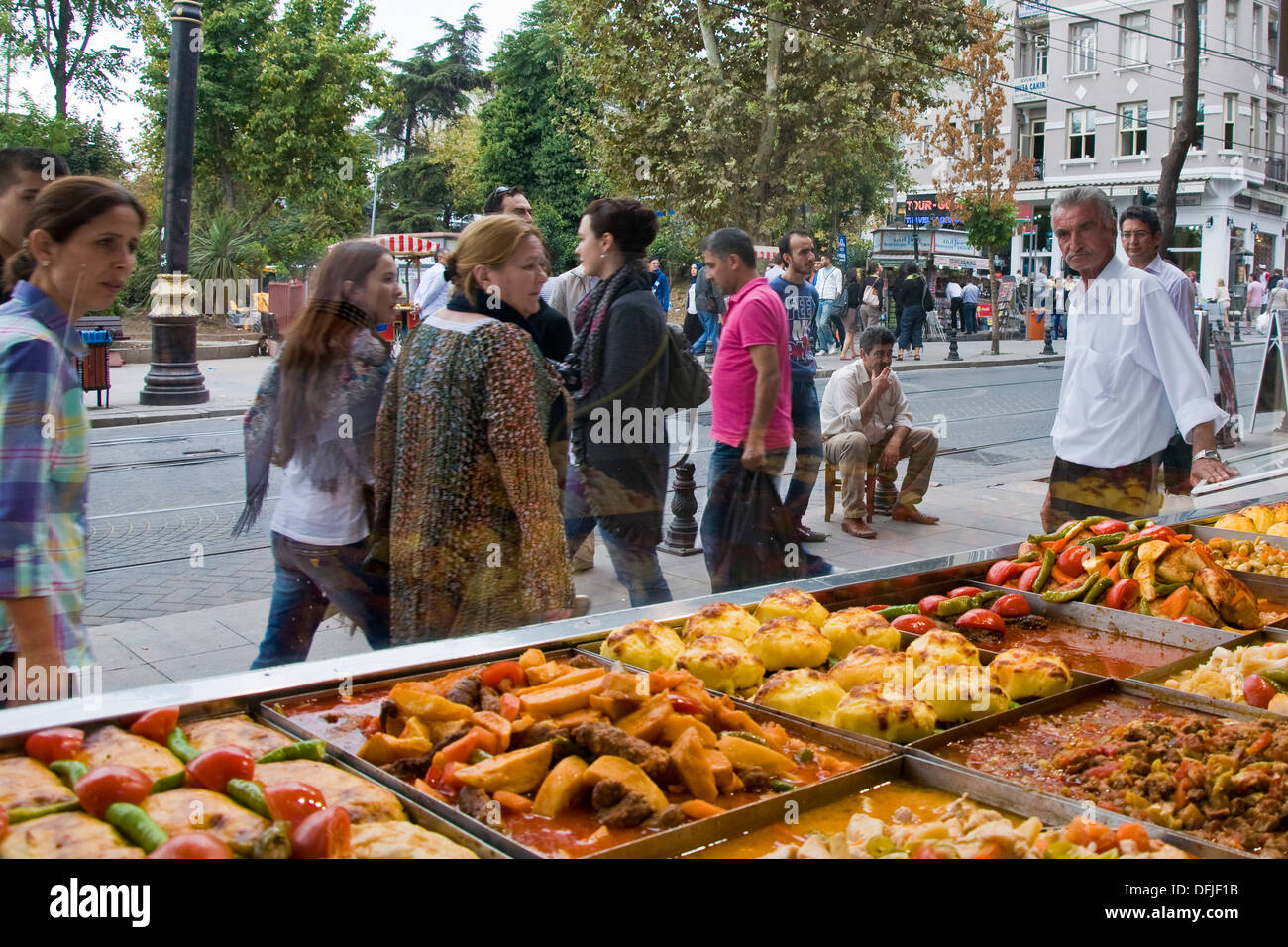 Turkey, Istanbul, Traditional restaurant Stock Photo - Alamy
