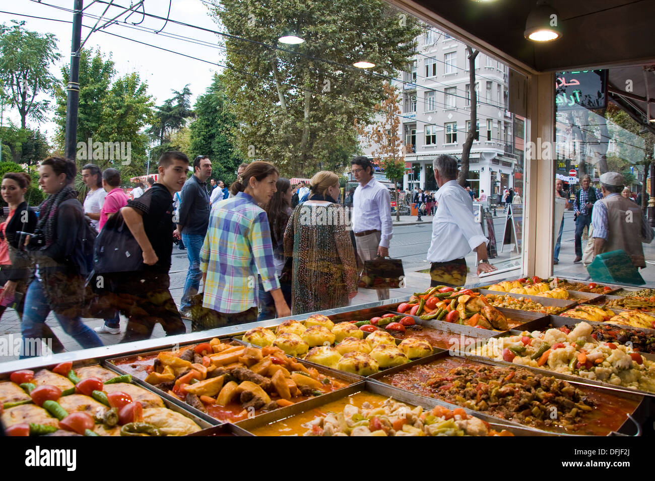 Turkey, Istanbul, Traditional restaurant Stock Photo - Alamy