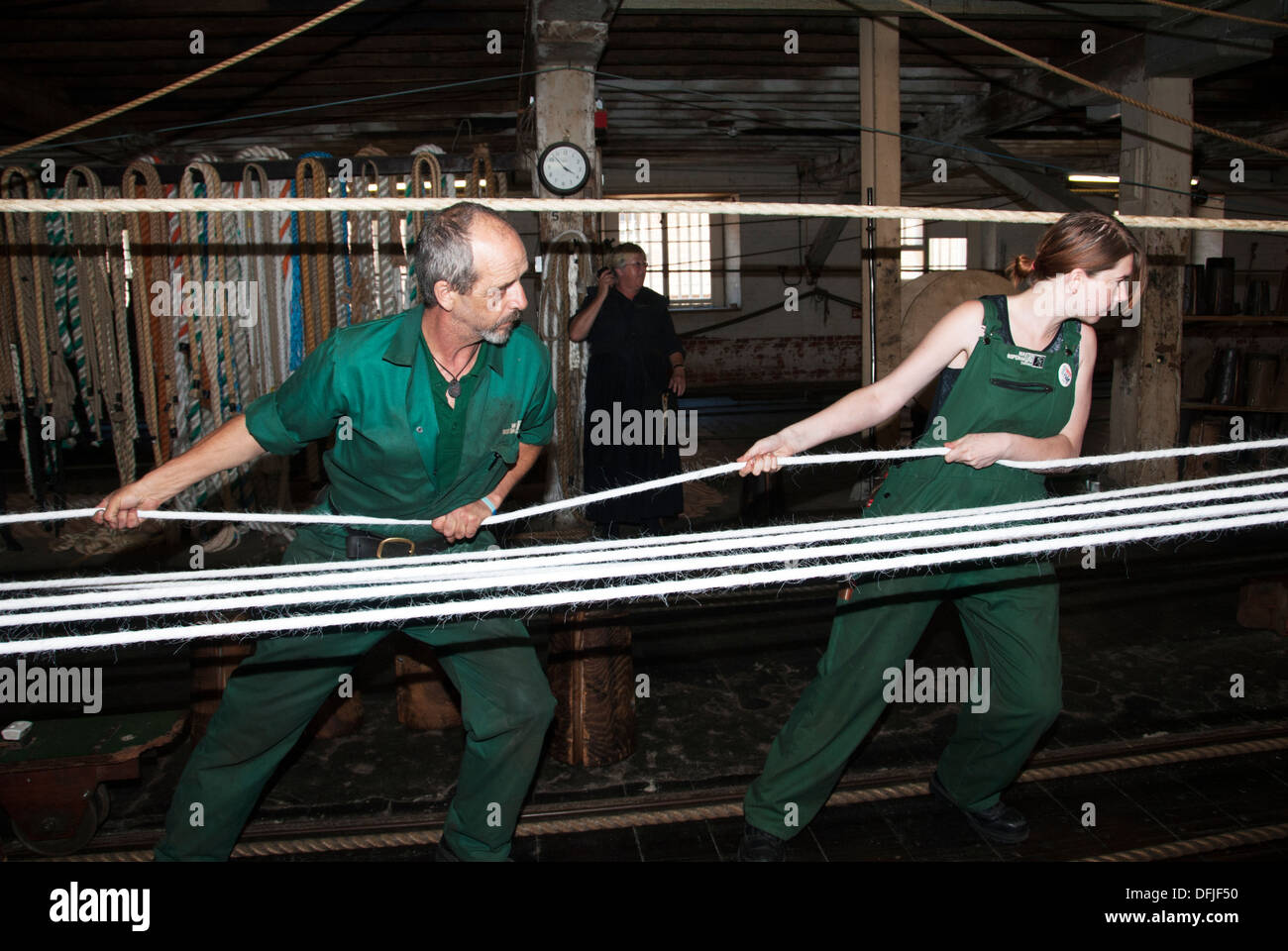 Chatham historic dockyard ropery hi-res stock photography and images ...
