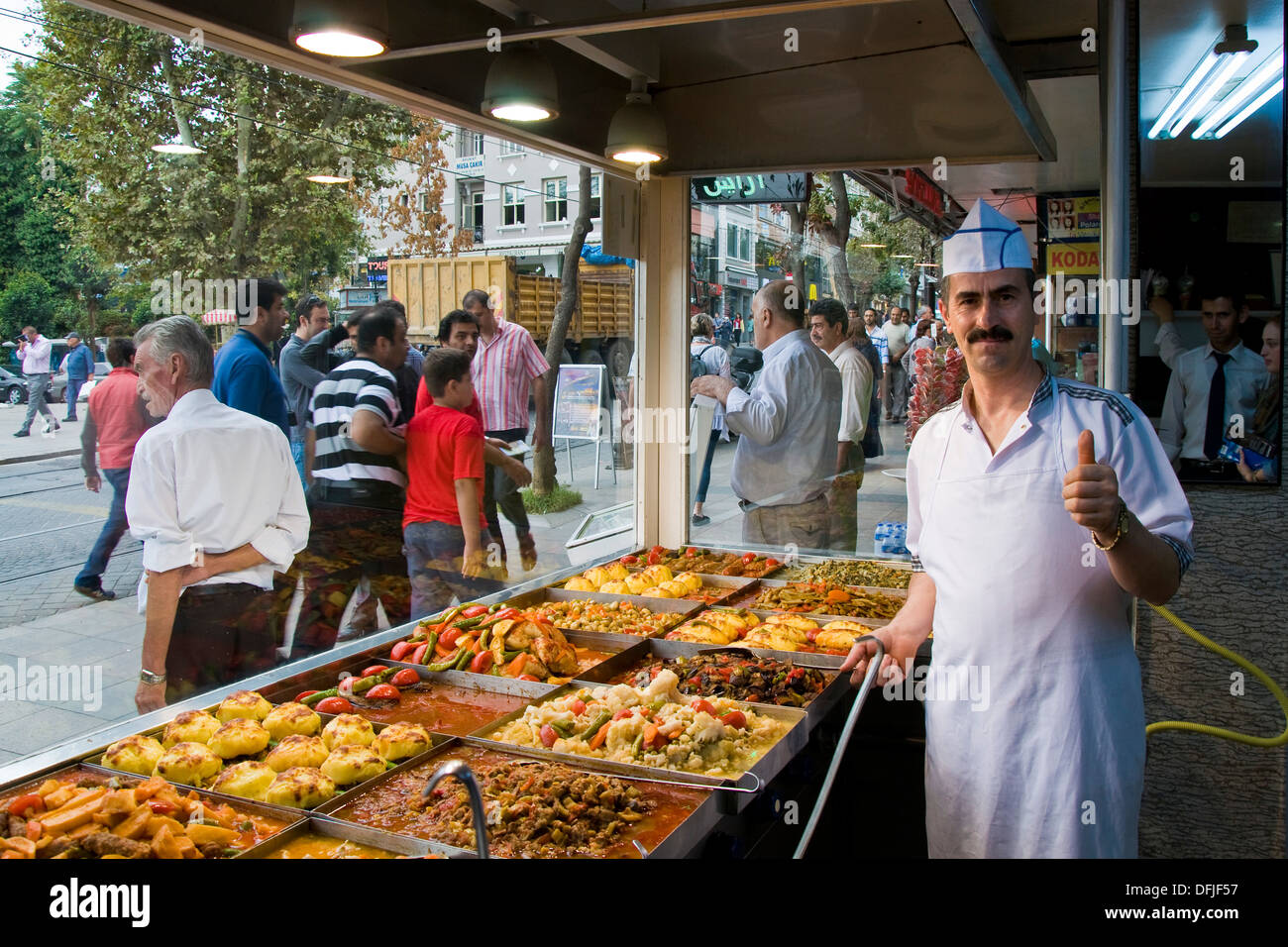 Turkey, Istanbul, Traditional restaurant Stock Photo - Alamy