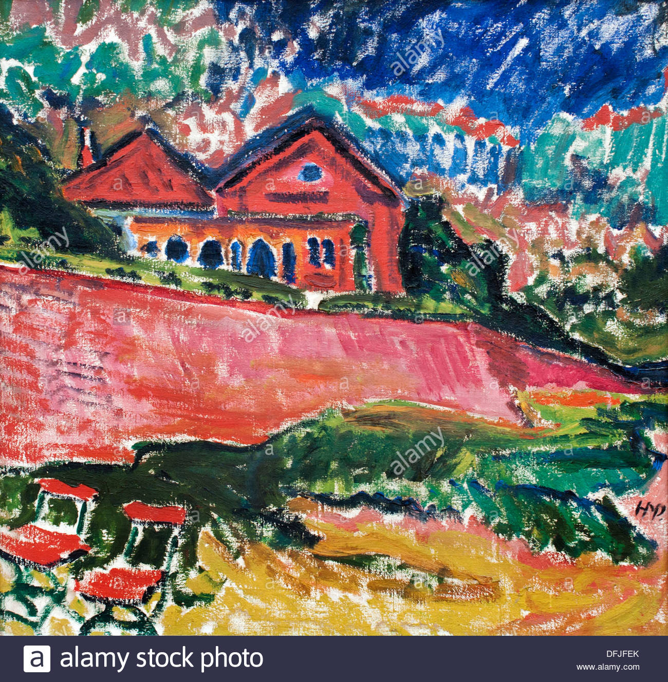 Max Pechstein Painting High Resolution Stock Photography and Images - Alamy