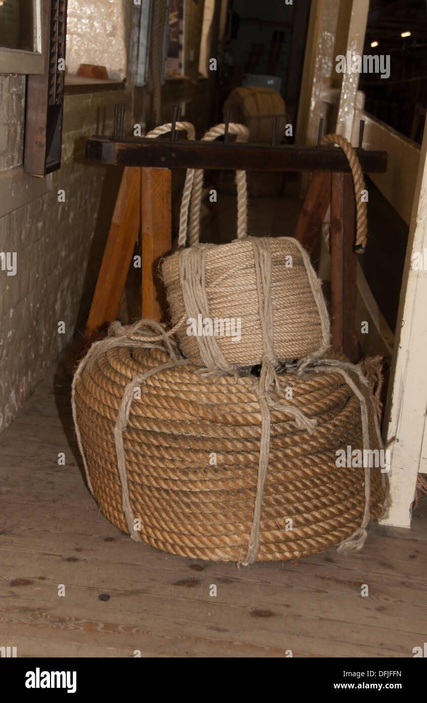 Chatham historic dockyard ropery hi-res stock photography and images ...