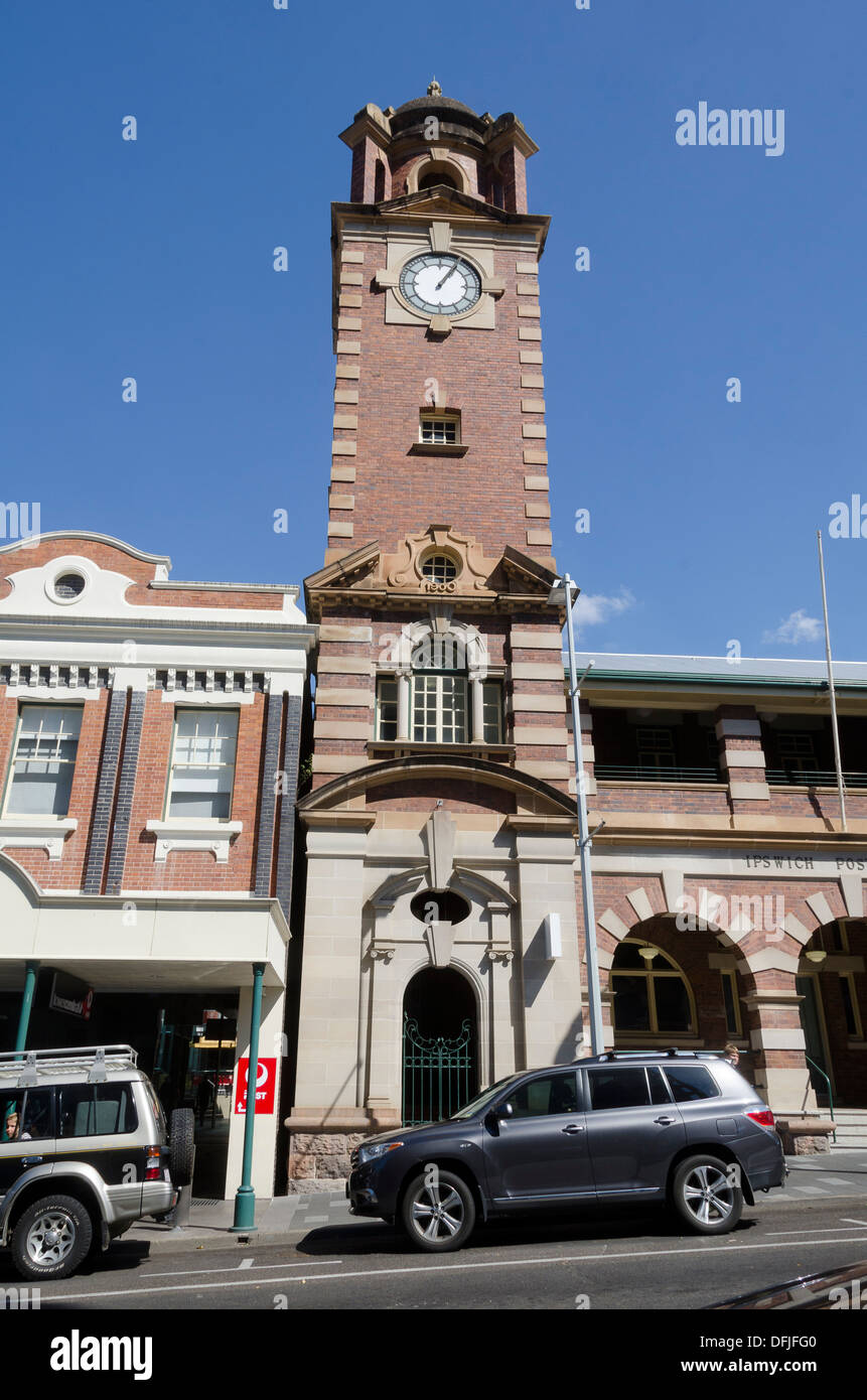 Historic building, Brisbane Street, Ipswich, Brisbane, Queensland ...