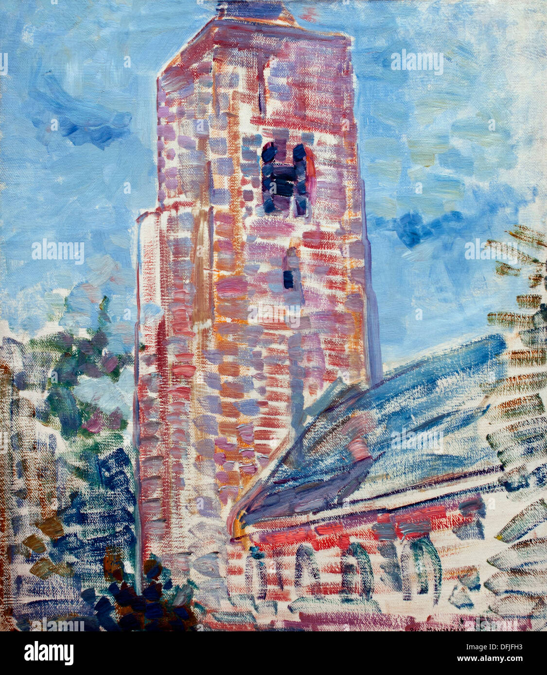 Church at Oostkapelle 1908 Piet Mondriaan (1872 - 1944) Mondrian ...