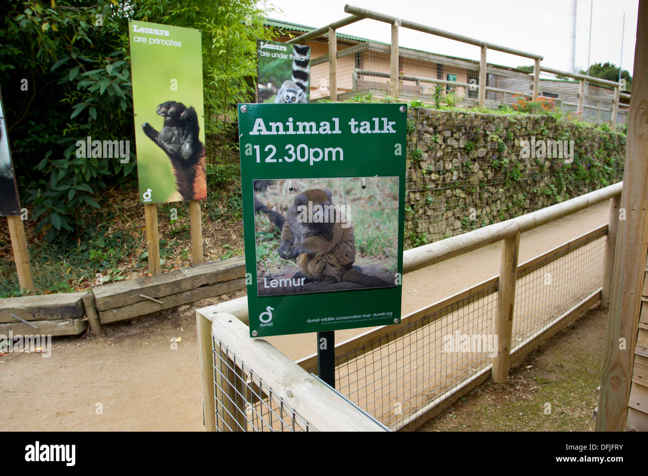 Durrell Wildlife Conservation Trust Stock Photo - Alamy