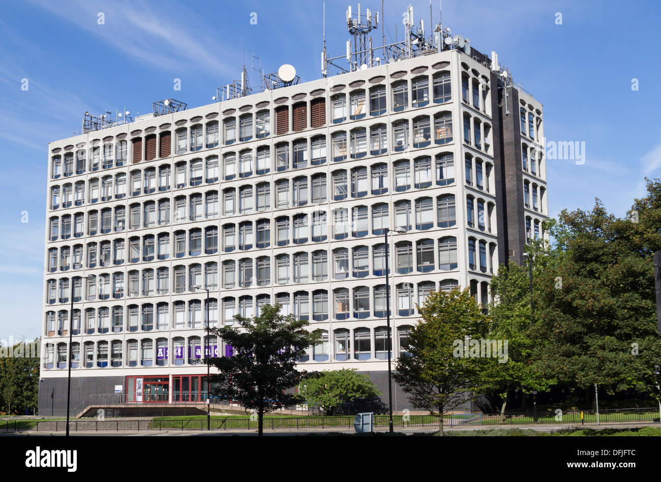 Art and Design building that forms part of the Wolverhampton group of ...