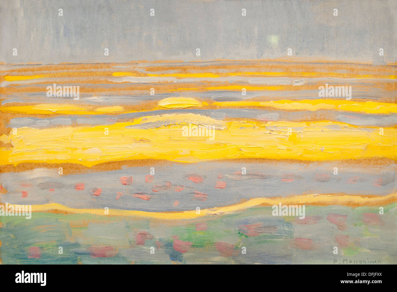 Painting by piet mondriaan hi-res stock photography and images - Alamy