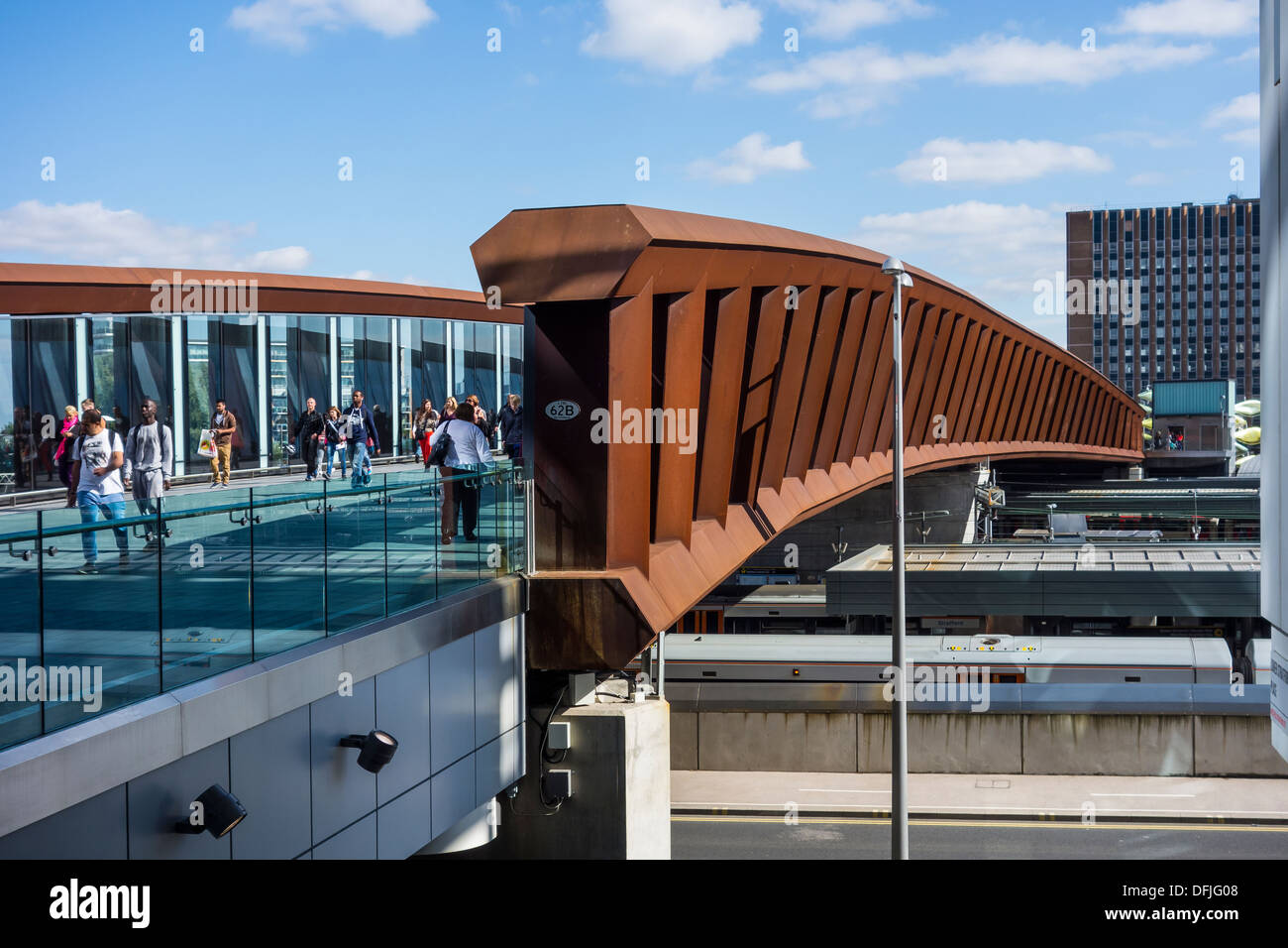 The Link Bridge Westfield Stratford City Shopping Centre Stock Photo ...