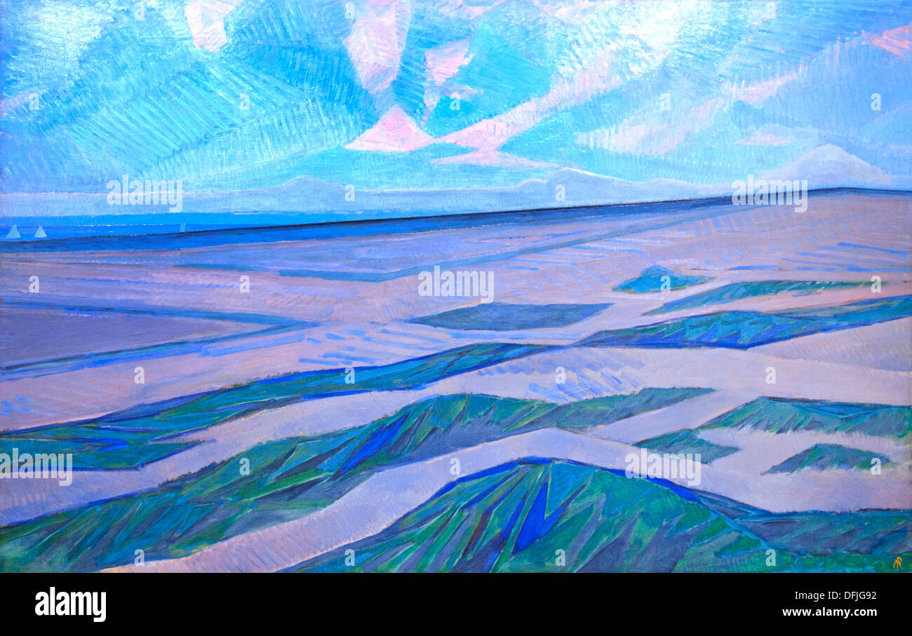Dunes near Domburg 1910 Piet Mondriaan (1872 - 1944) Mondrian ...