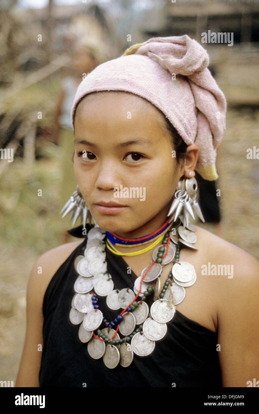 Burmese girl headshot hi-res stock photography and images - Alamy