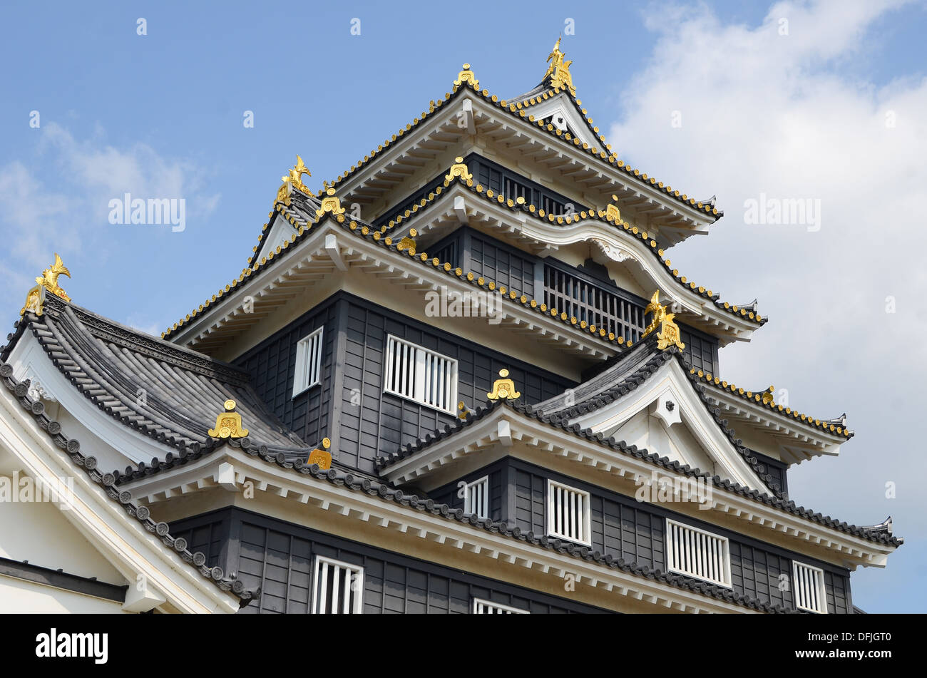 Okayama Castle in Japan Stock Photo - Alamy