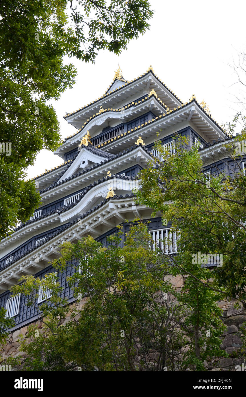 Okayama Castle in Japan Stock Photo - Alamy