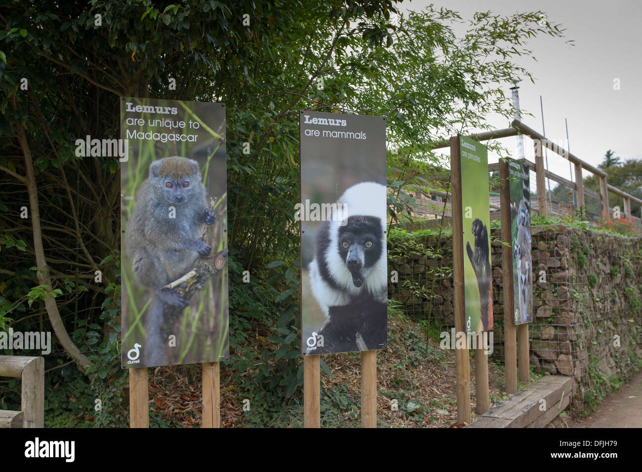 Durrell Wildlife Conservation Trust Stock Photo - Alamy