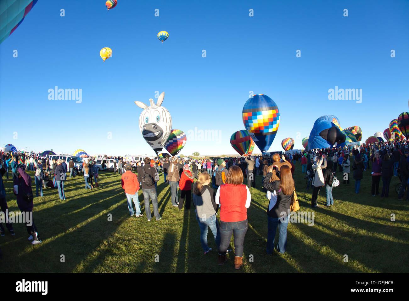 Albuquerque, NM, USA. 5th Oct, 2013. . Crowds gather at first day of ...