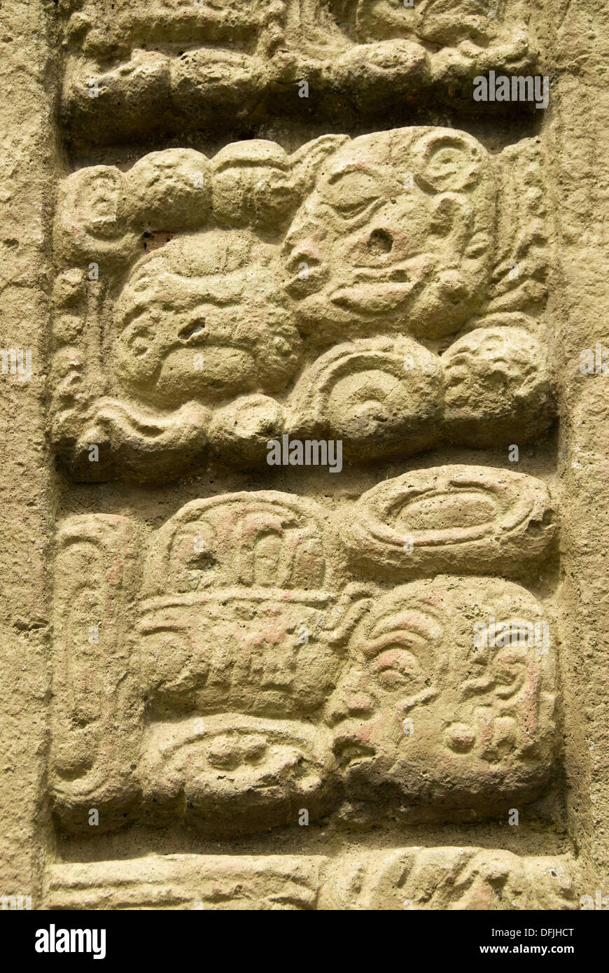 Mayan art copan ruinas copan honduras hi-res stock photography and ...