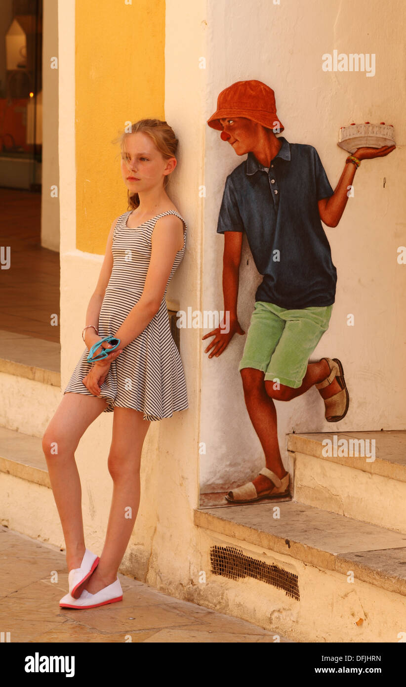 boy waiting to throw a custard pie Stock Photo - Alamy