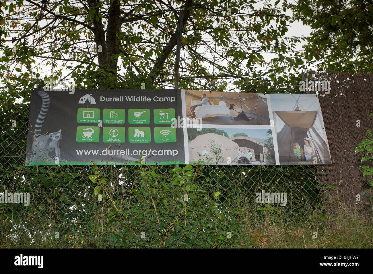 Durrell Wildlife Conservation Trust Stock Photo - Alamy