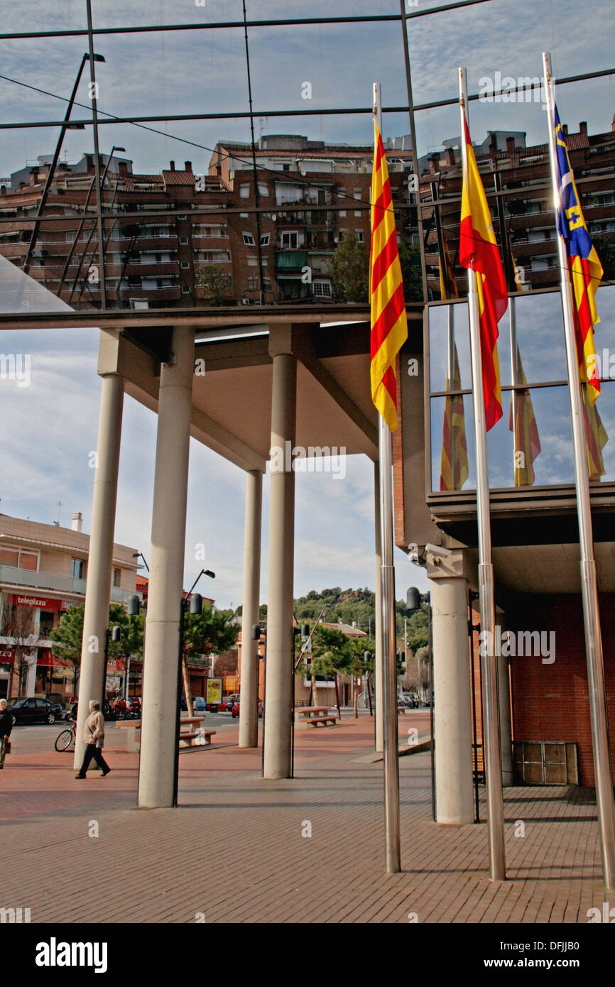 Town Hall, Gava. Barcelona province, Catalonia, Spain Stock Photo - Alamy