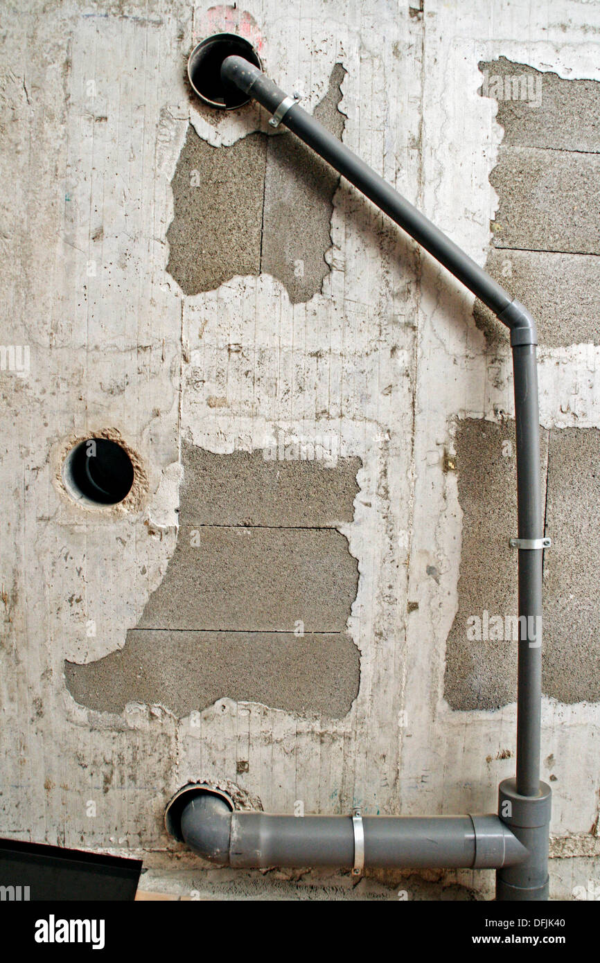 pipe on the wall Stock Photo - Alamy
