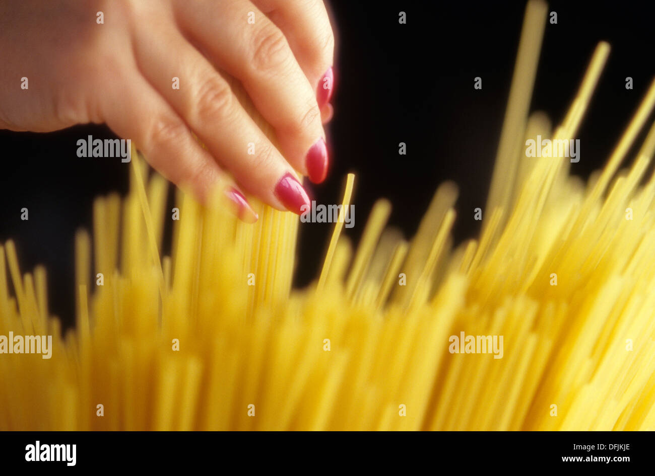 Womans hand with painted nails hi-res stock photography and images - Alamy