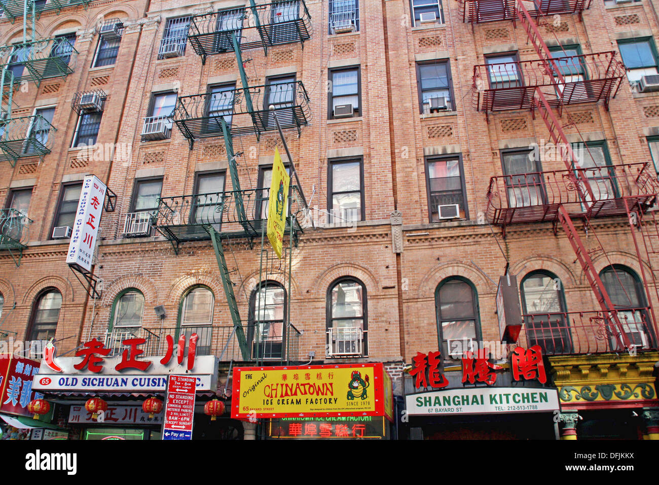 buildings, Chinatown, New York, USA Stock Photo - Alamy