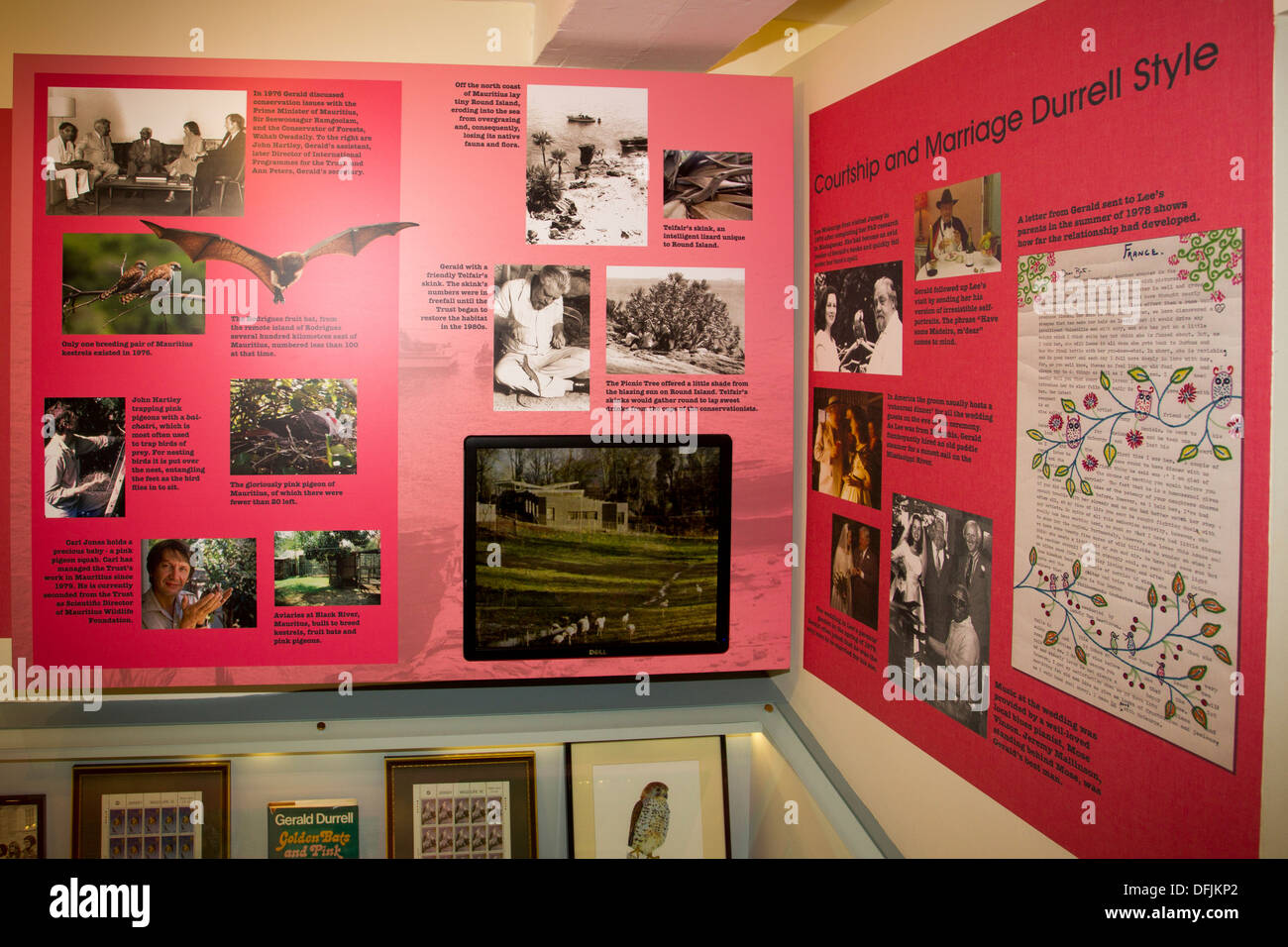 Durrell Wildlife Conservation Trust The Gerald Durrell Story Exhibition ...