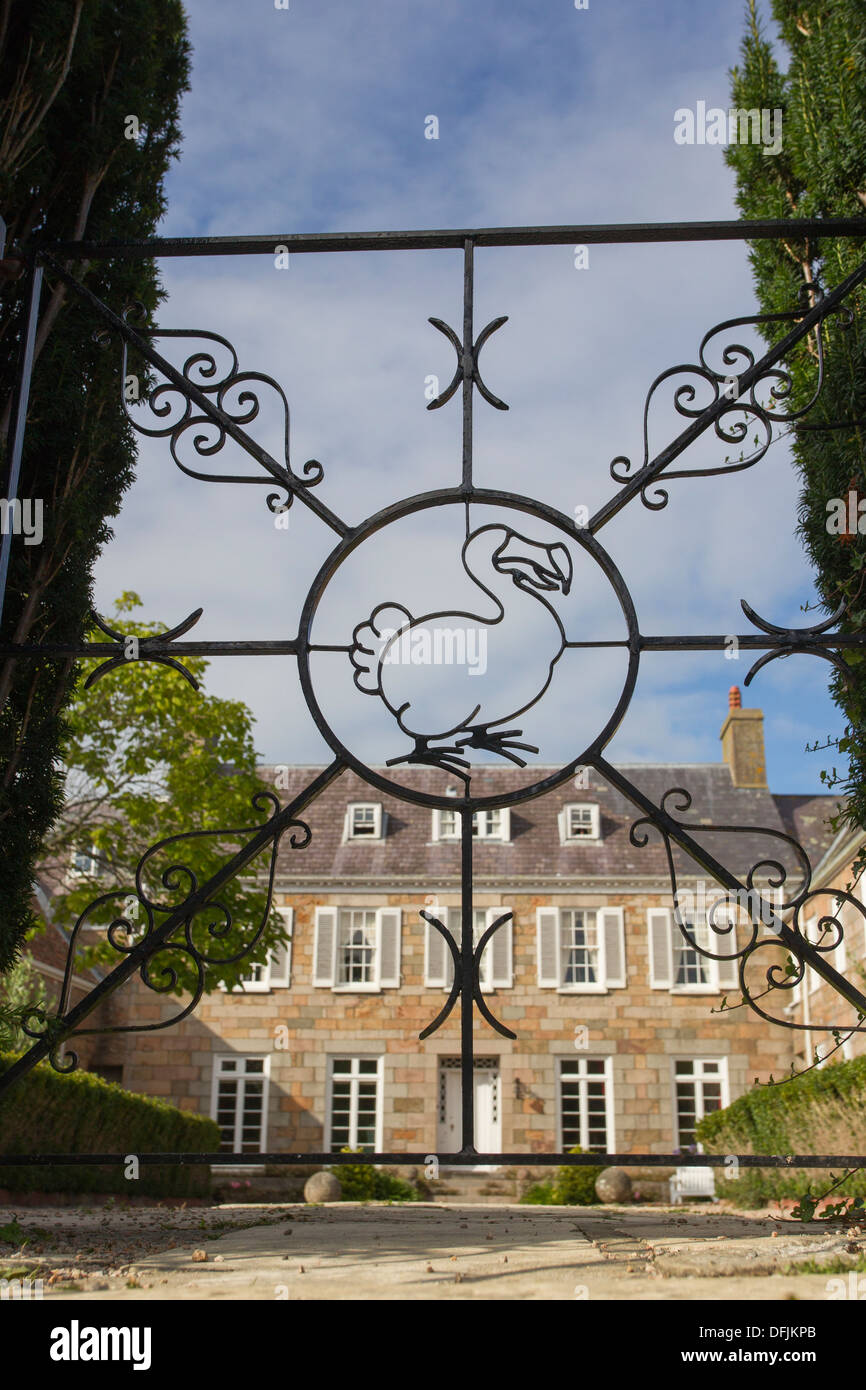 Durrell Wildlife Conservation Trust Les Augres Manor and DoDo wrought ...