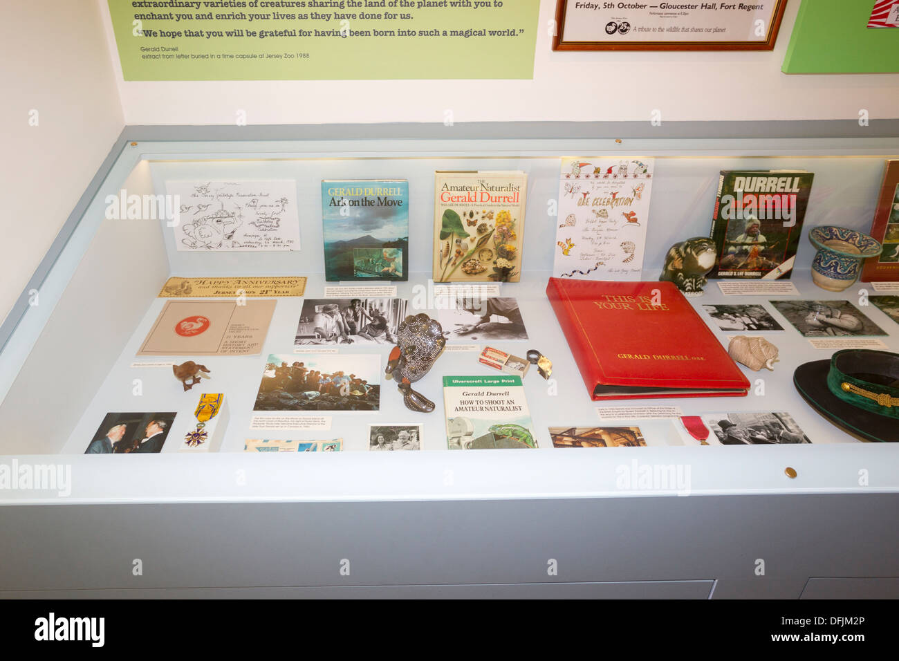 Durrell Wildlife Conservation Trust The Gerald Durrell Story Exhibition ...