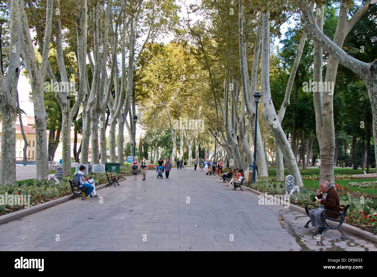 Turkey, Istanbul, Gulhane Park Stock Photo - Alamy