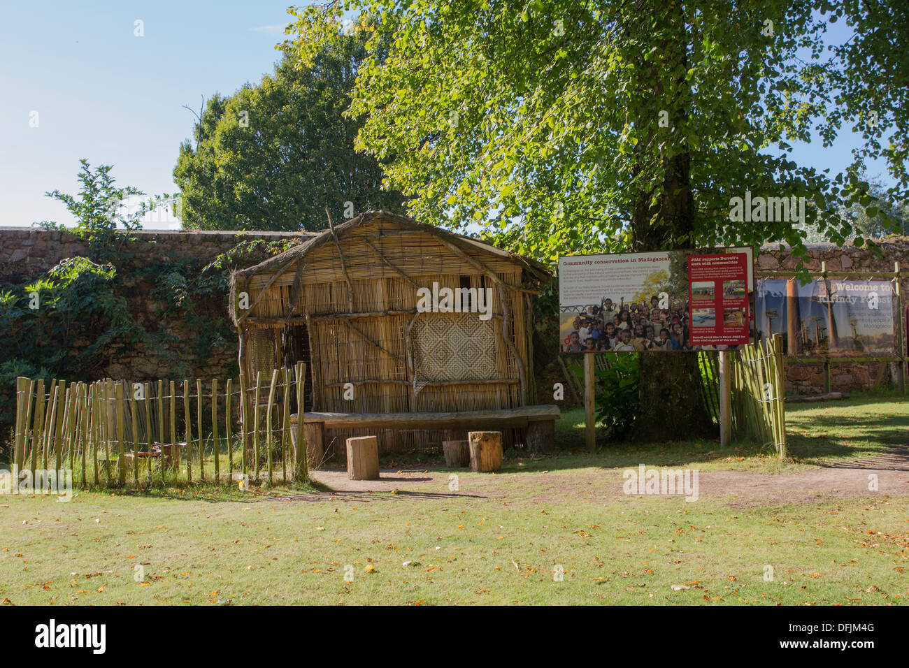 Durrell Wildlife Conservation Trust Stock Photo - Alamy