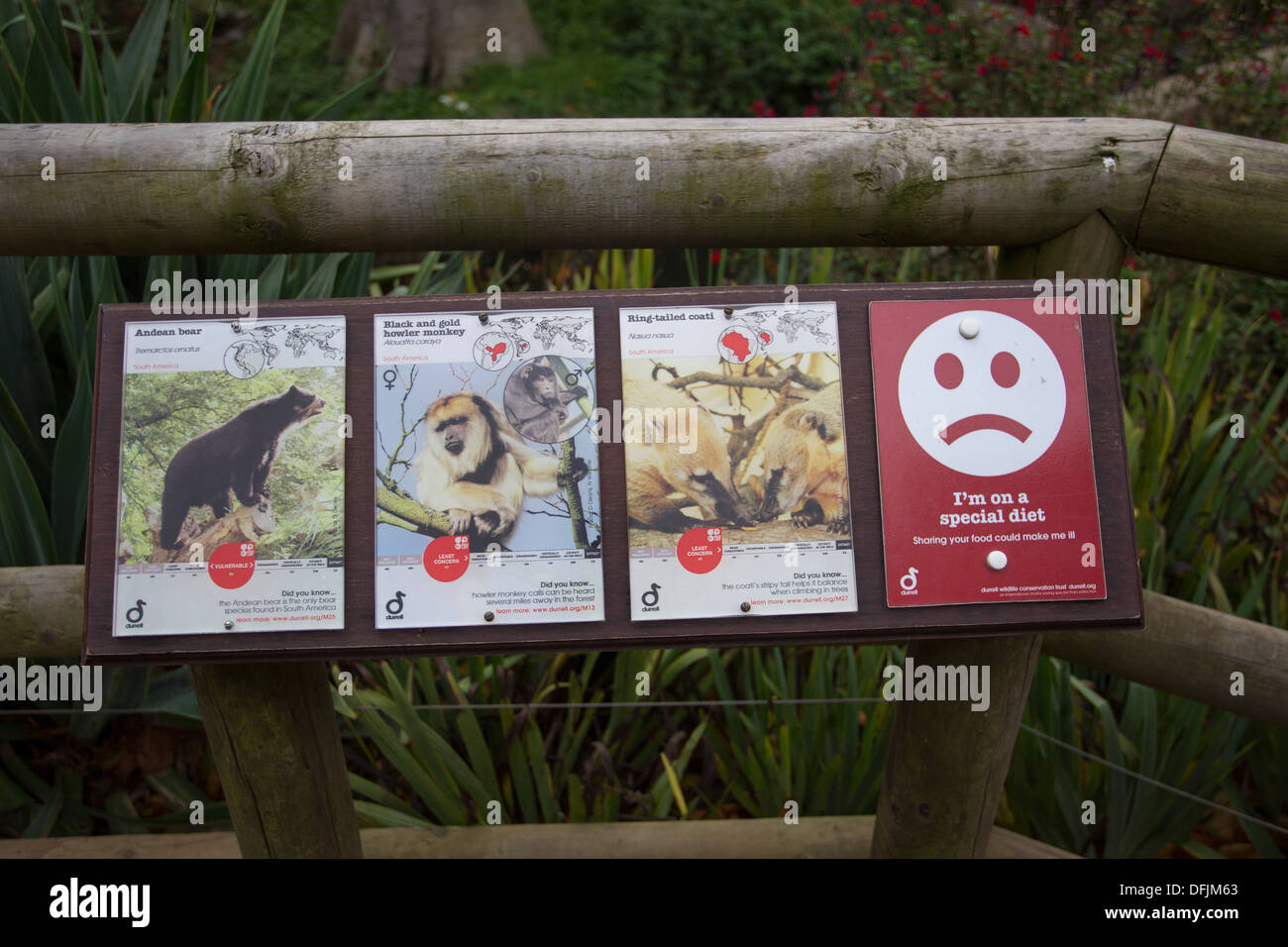 Durrell Wildlife Conservation Trust Stock Photo - Alamy