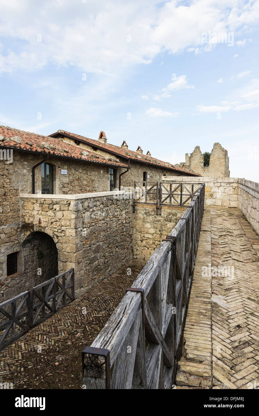 fortress of Civitella in Italy Stock Photo - Alamy