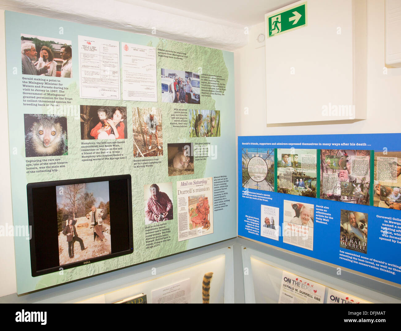 Durrell Wildlife Conservation Trust The Gerald Durrell Story Exhibition ...