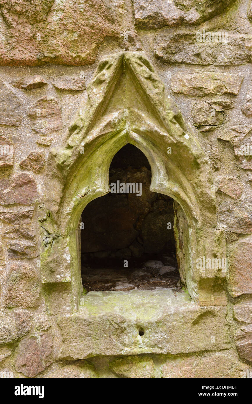 Orchardton Tower, near Palnackie, Dumfries & Galloway, Scotland Stock ...
