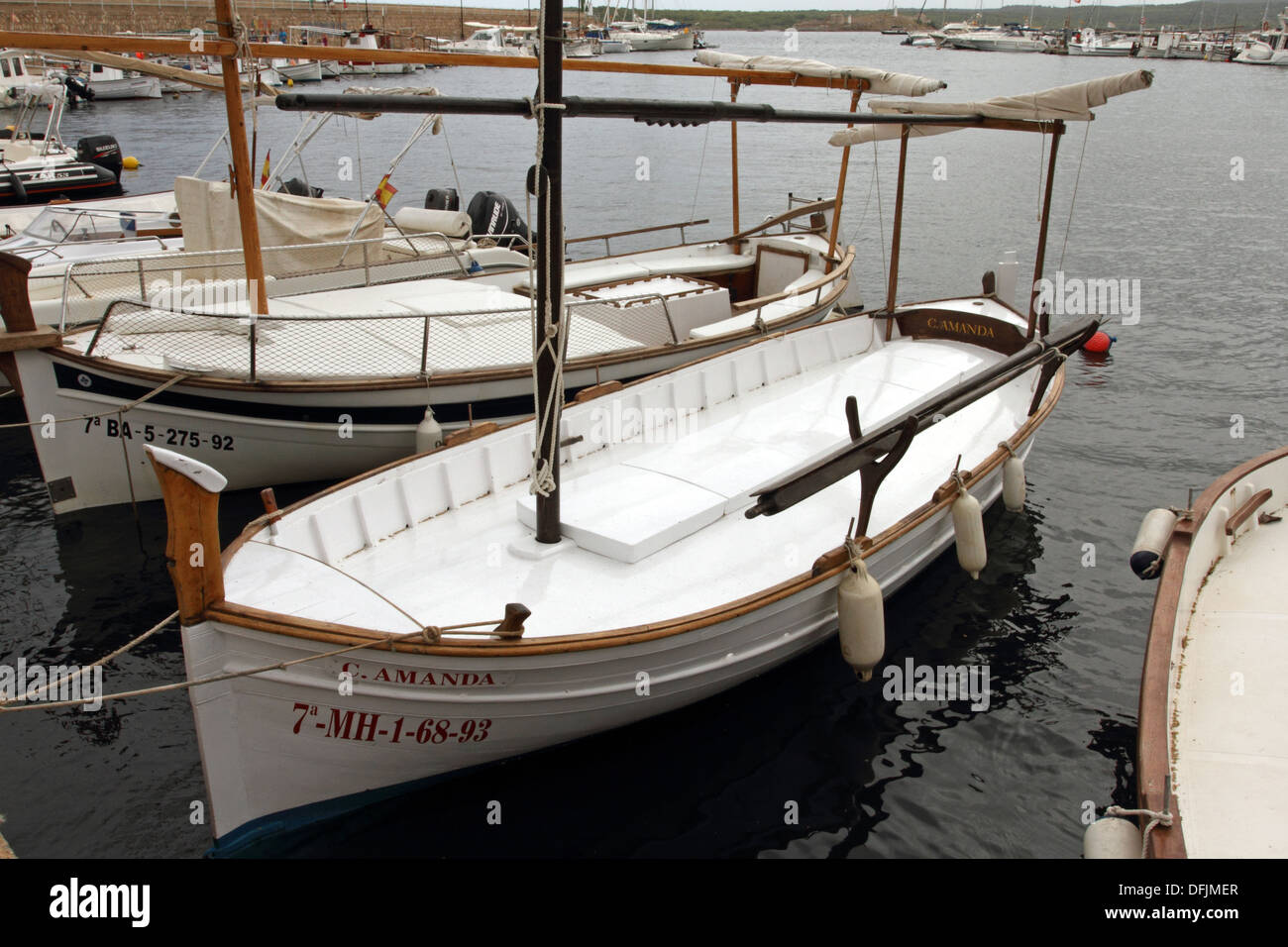 Fornells harbour hi-res stock photography and images - Alamy