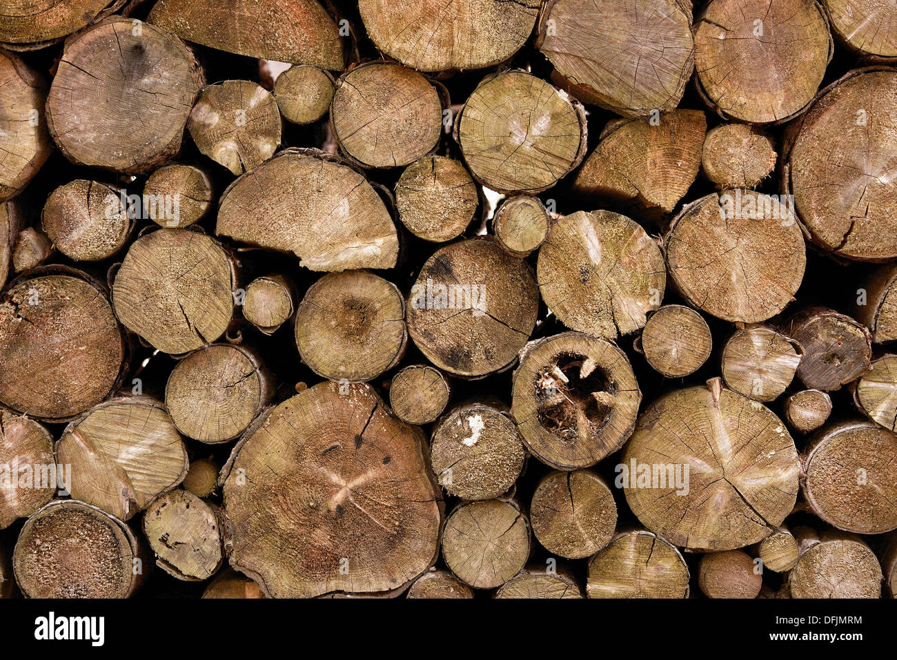 Log pile texture hi-res stock photography and images - Alamy