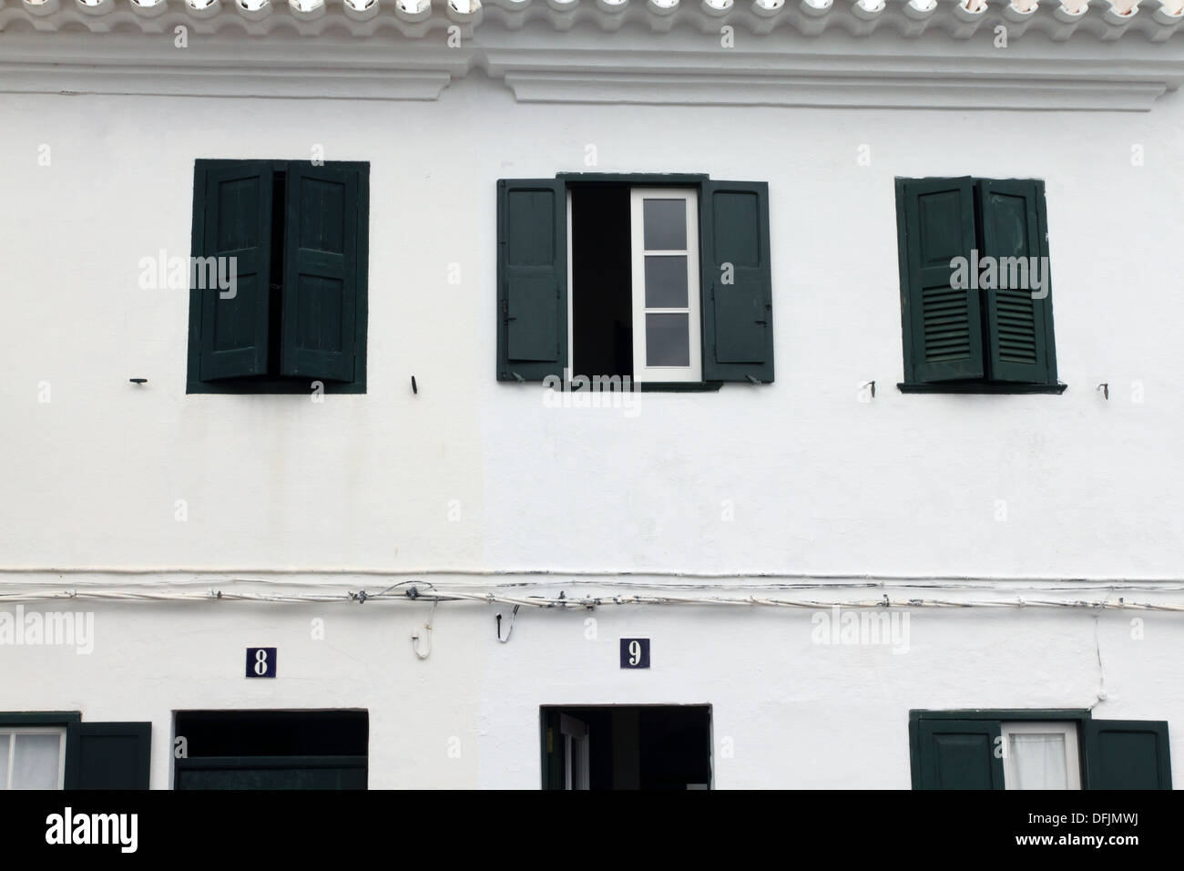 Closed and open shutters hi-res stock photography and images - Alamy