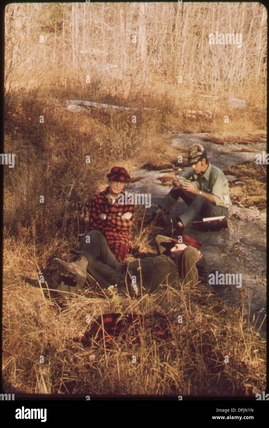 Hunters participating in the opening day of big game season in the ...